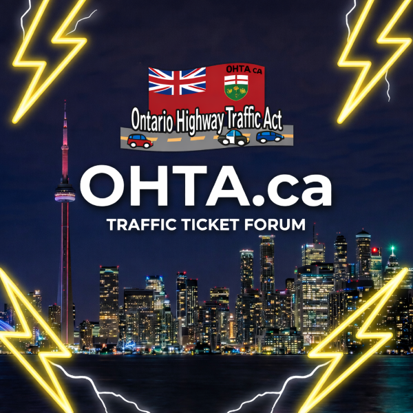 Ontario Highway Traffic Act | Traffic Ticket Forum